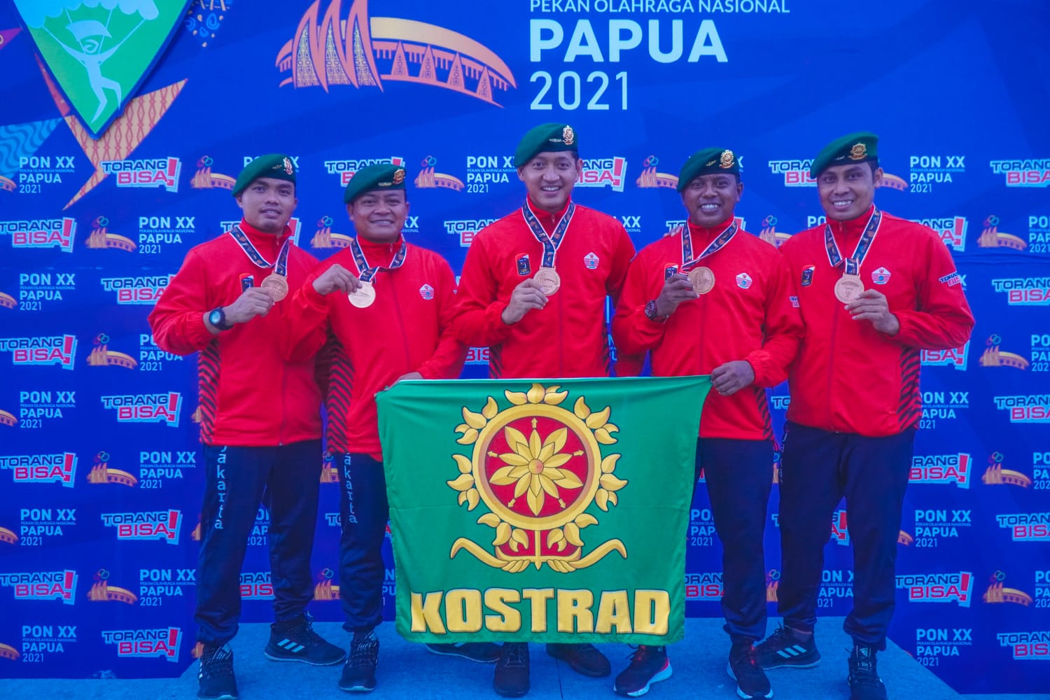Prajurit Yonif Raider 755/Yalet Kostrad Raih medali perunggu dalam ...