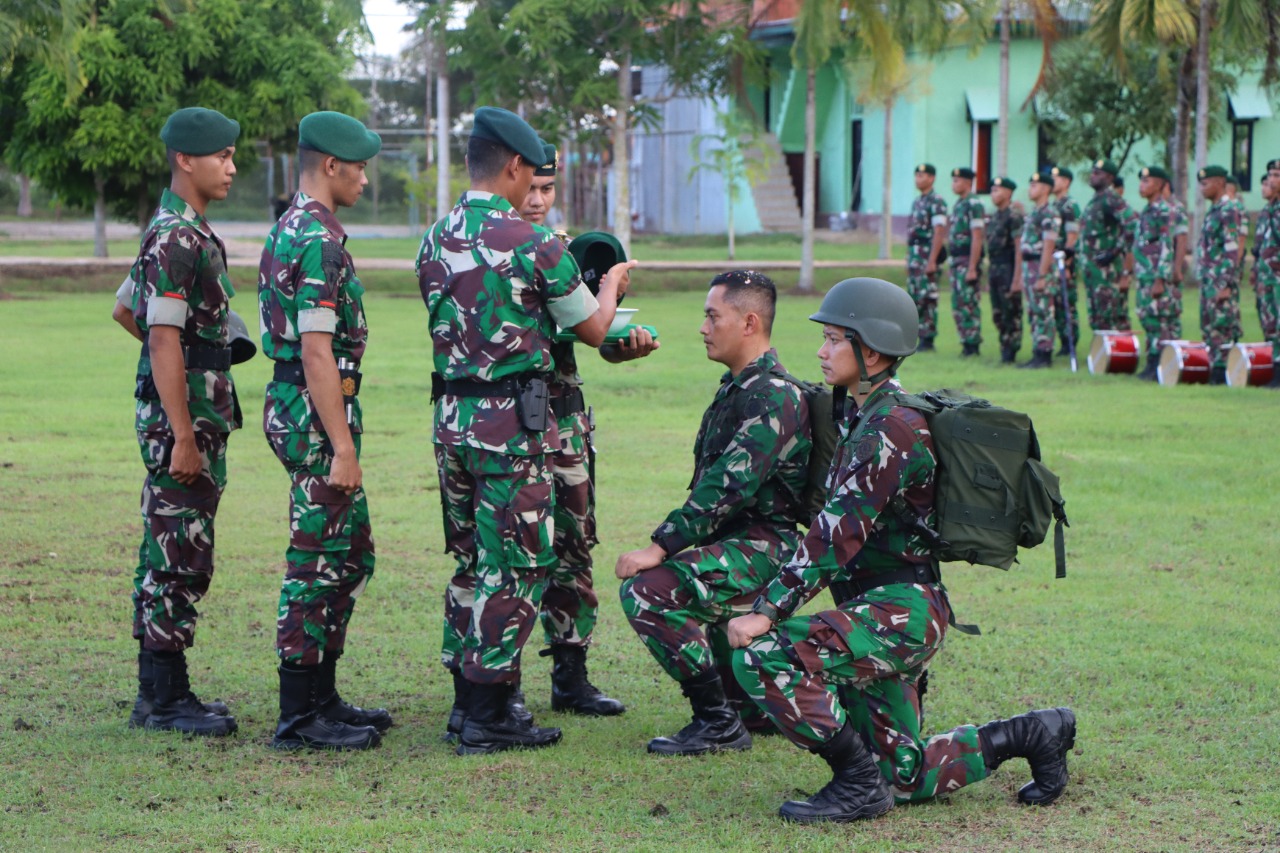 TRADISI MASUK SATUAN YONIF RAIDER 755/YALET/20/3 KOSTRAD - Official ...