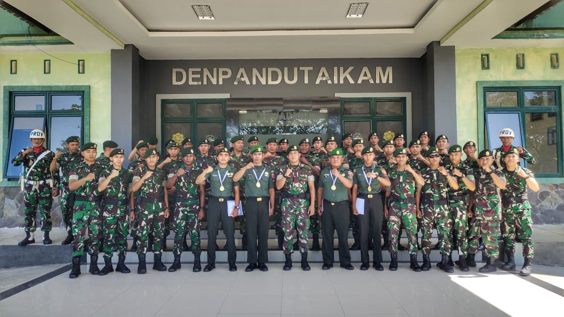 DENPANDUTAIKAM BRIGIF 3/TBS MELEPAS PRAJURIT TERBAIKNYA PINDAH SATUAN ...
