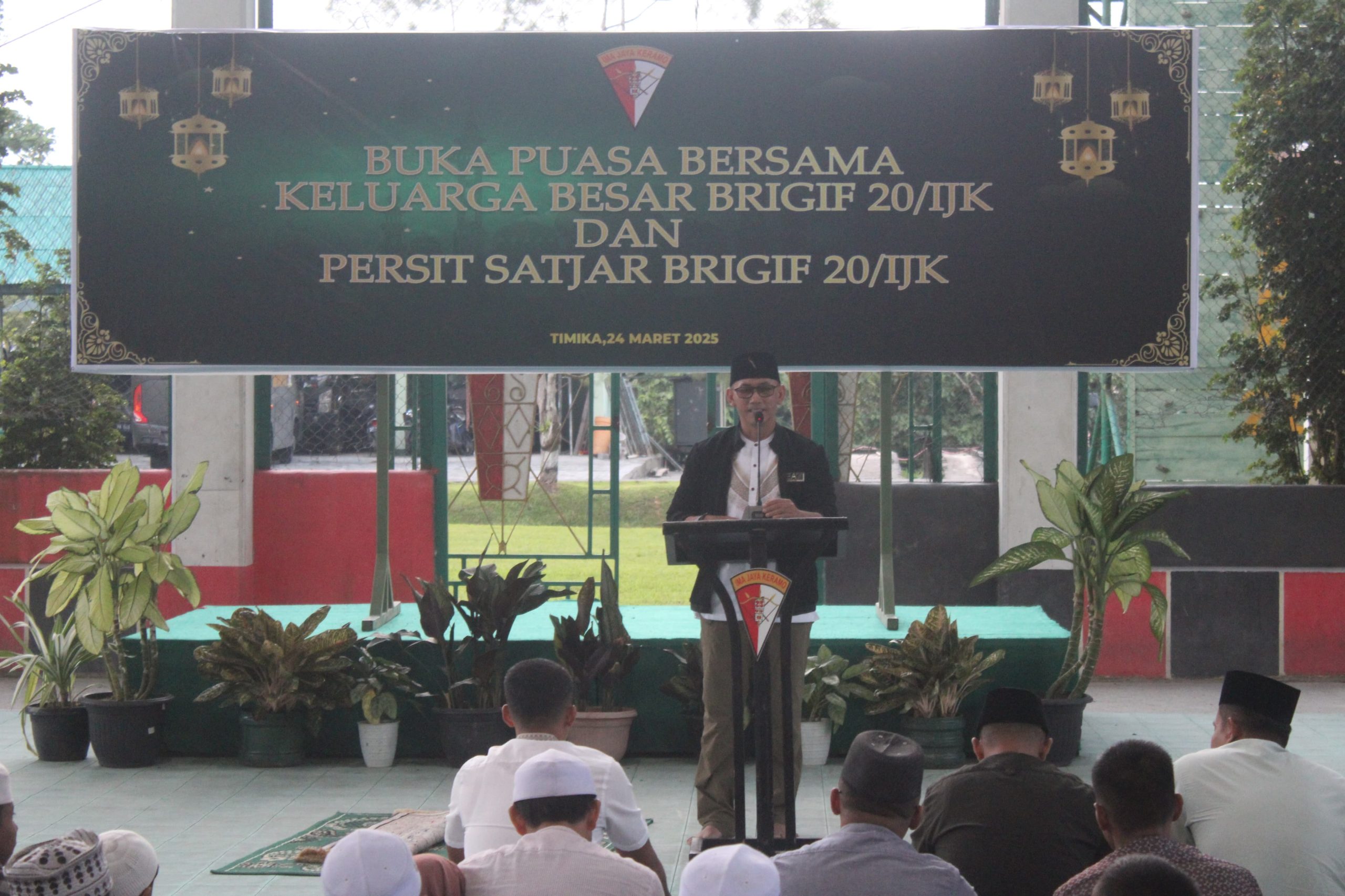 GUYUB RUKUN DALAM NUANSA RAMADHAN, BRIGIF 20/IJK GELAR BUKA PUASA ...