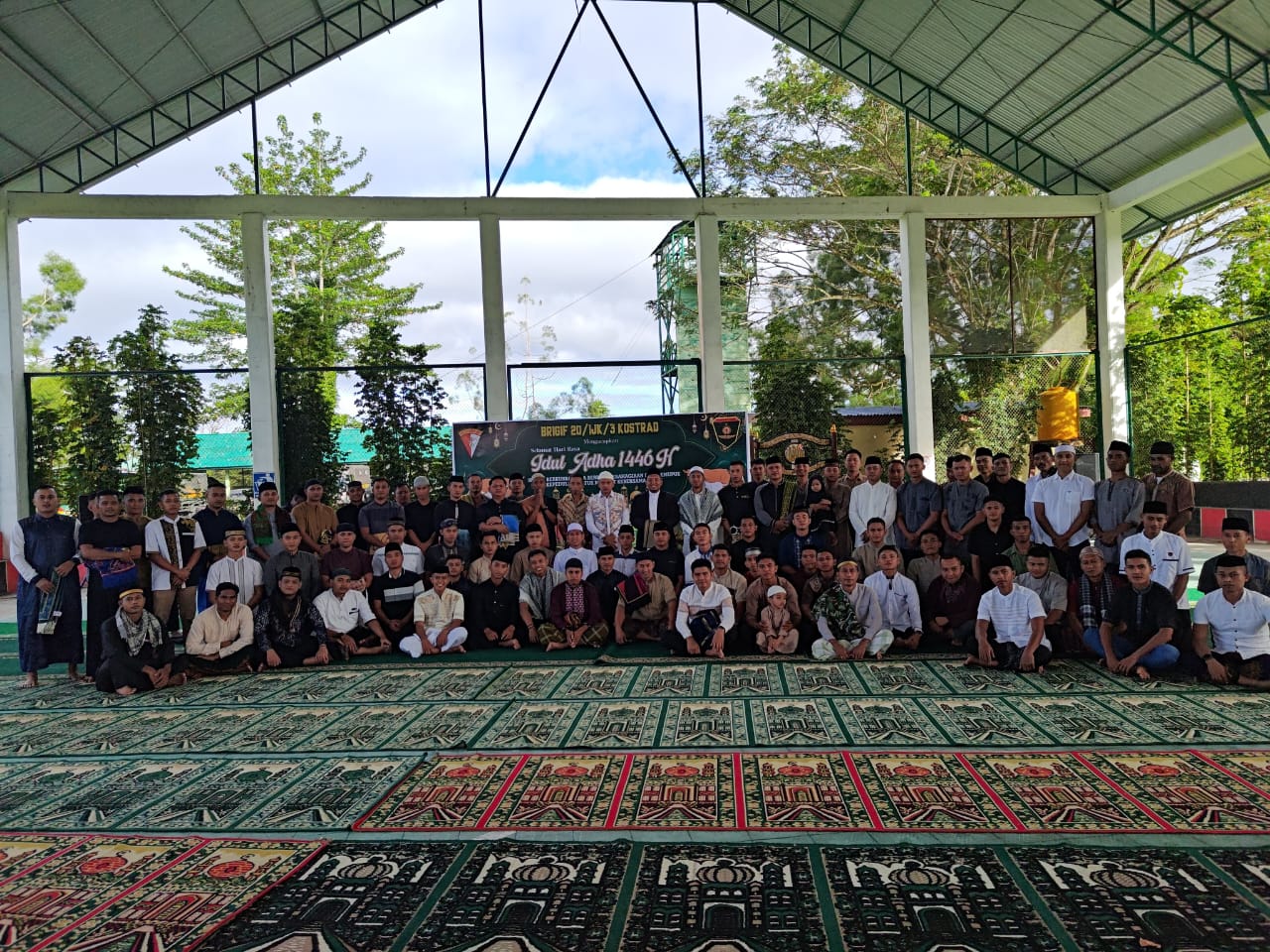 Brigif 20/IJK Rayakan Idul Adha 1446 H dengan Semangat Kebersamaan dan ...